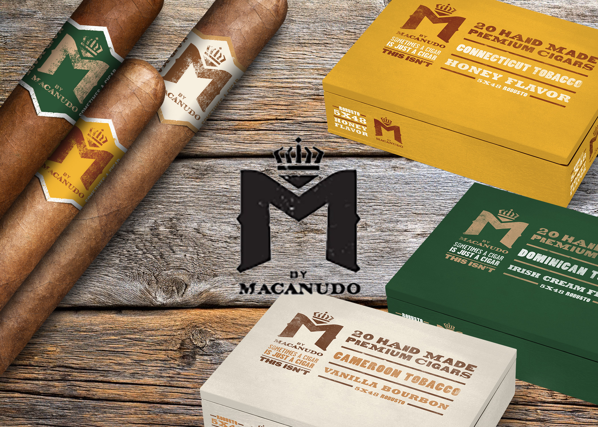 Macanudo Expands M by Macanudo Lineup with Irish Cream, Vanilla Bourbon ...